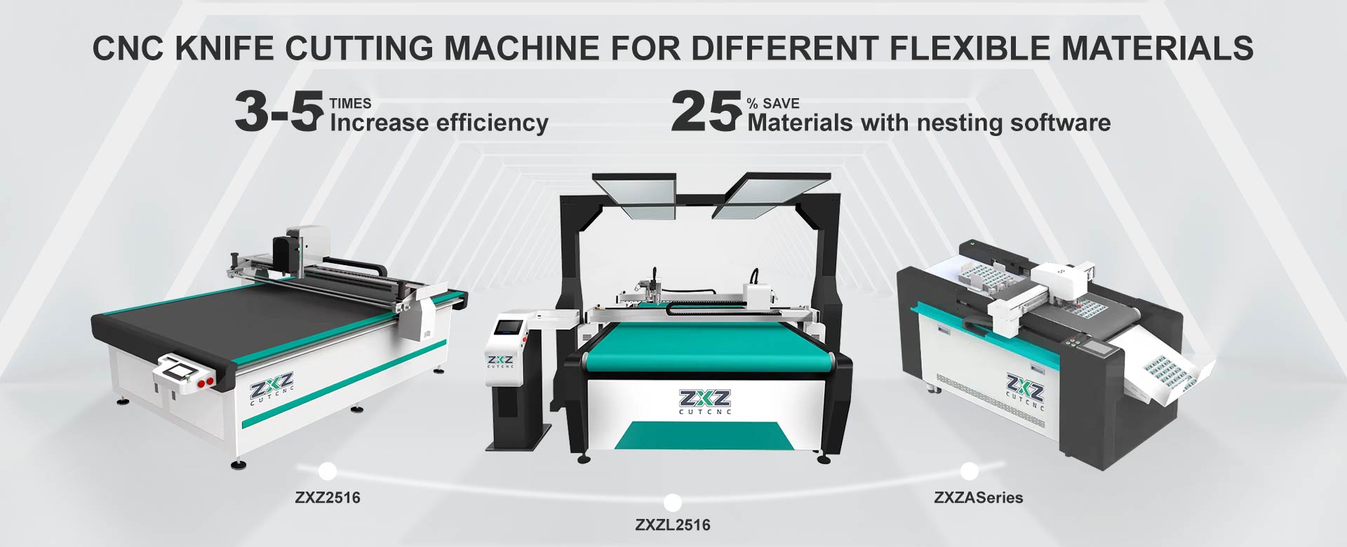 Computer Controlled CNC Oscillating Knife Cutting Machine for Flexible ...